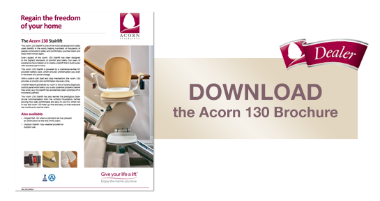 Acorn 130 Stairlift | Tri State Stairlifts